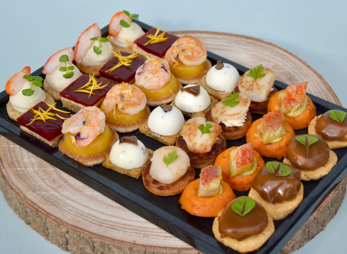 Plateau cocktail festif salé - Jérôme Ravel Traiteur