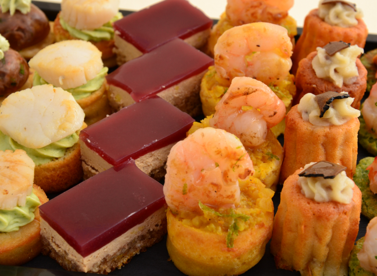 Plateau cocktail festif salé - Jerome Ravel Traiteur