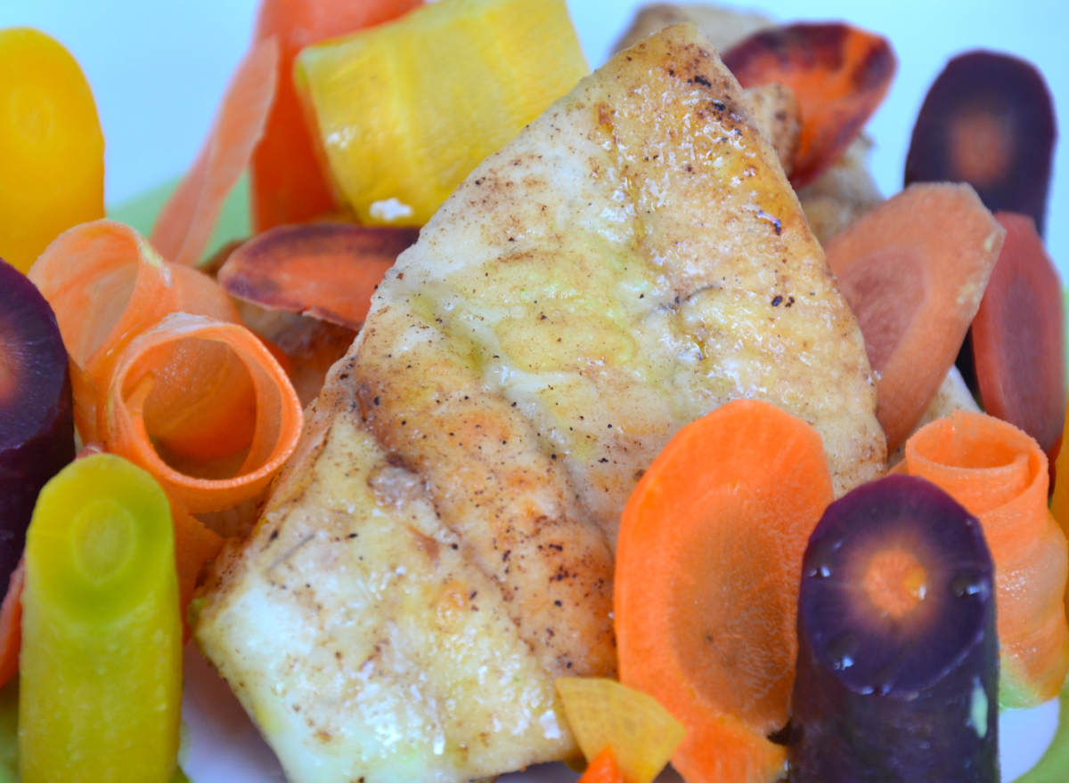 Filet de Turbot rôti - Jérôme Ravel Traiteur